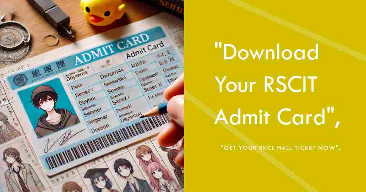 RSCIT Admit Card: December 2025