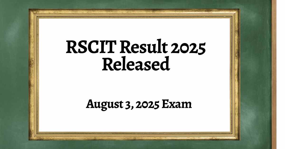 RSCIT Result